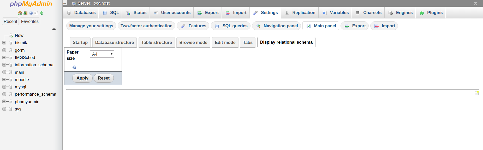UI issue: Alignment issues in form labels · Issue #15910 · phpmyadmin/phpmyadmin · GitHub