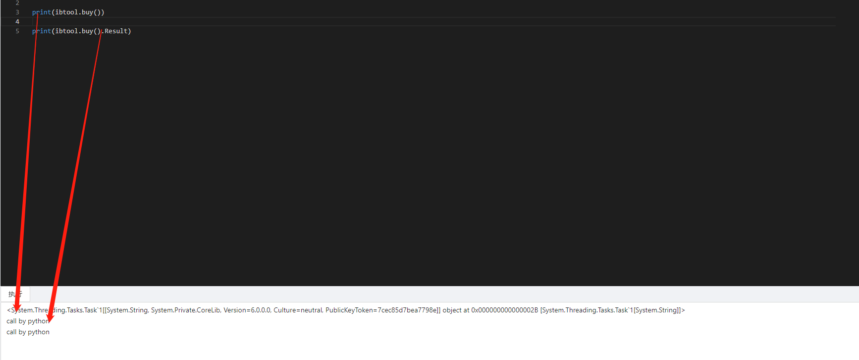Call .NET async method from python · Issue #1039 · pythonnet/pythonnet · GitHub