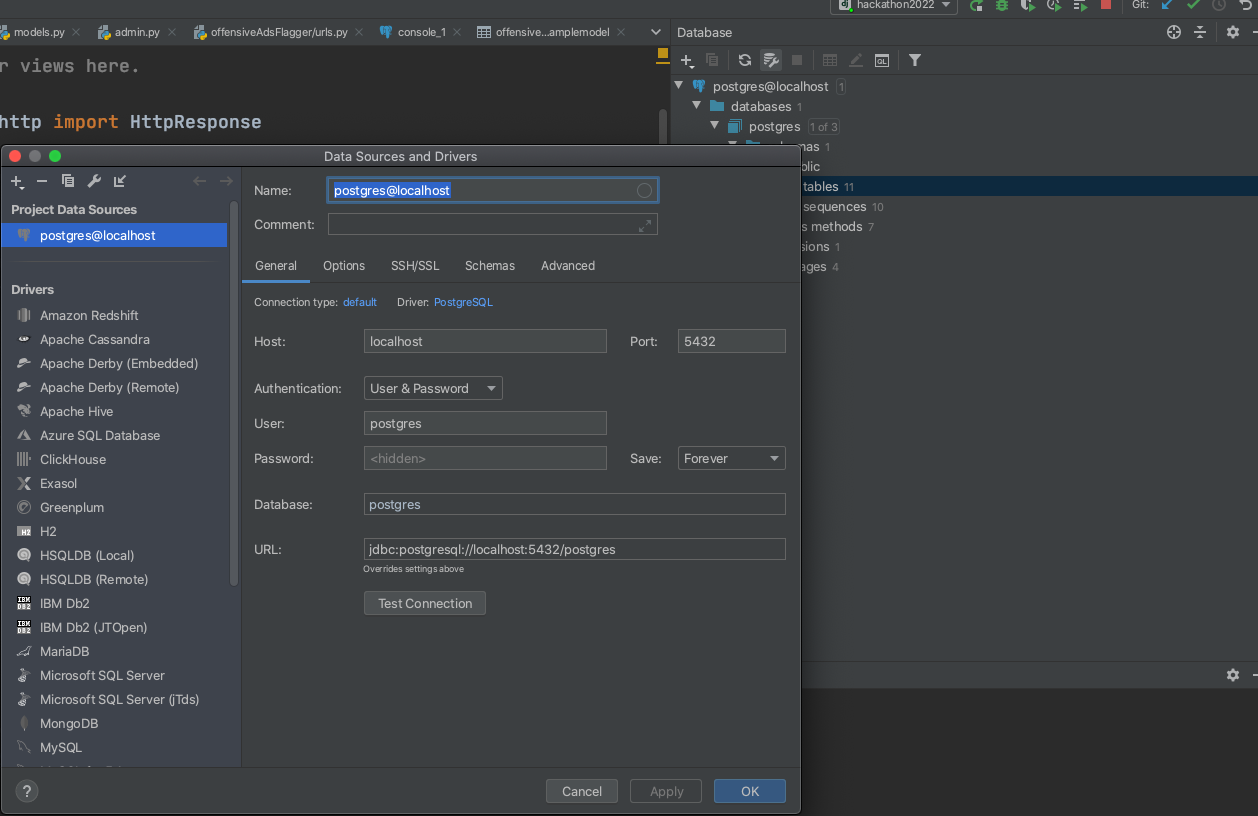 GitHub - sparanja/hackathon-2022: This project is a Django API server with integrated Postgresql ...