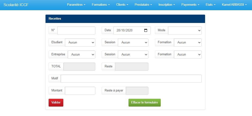 GitHub - kbma/gestion-scolaire: Application web de gestion des étudiants , de la vie scolaire et ...