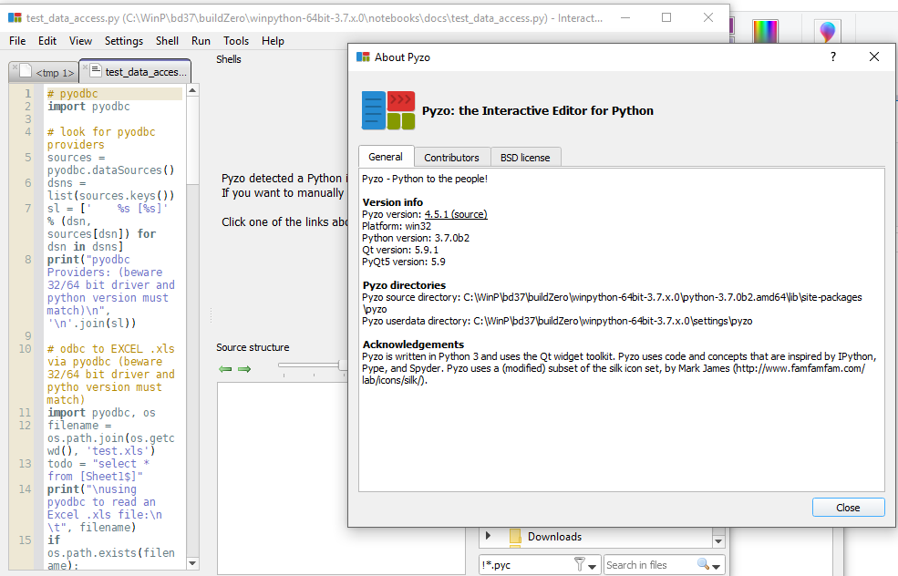 Only Winpy Version 3 7 All Releases Not Working With Pyzo · Issue 594 · Winpython Winpython