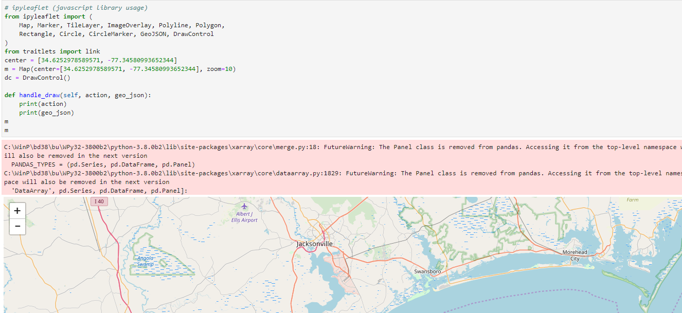 Problem With Xarray Pandas 025 Panel · Issue 405 · Jupyter Widgets