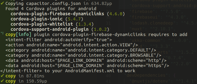 bug: Firebase dynamic links plugin class not found after build · Issue #3631 · ionic-team ...