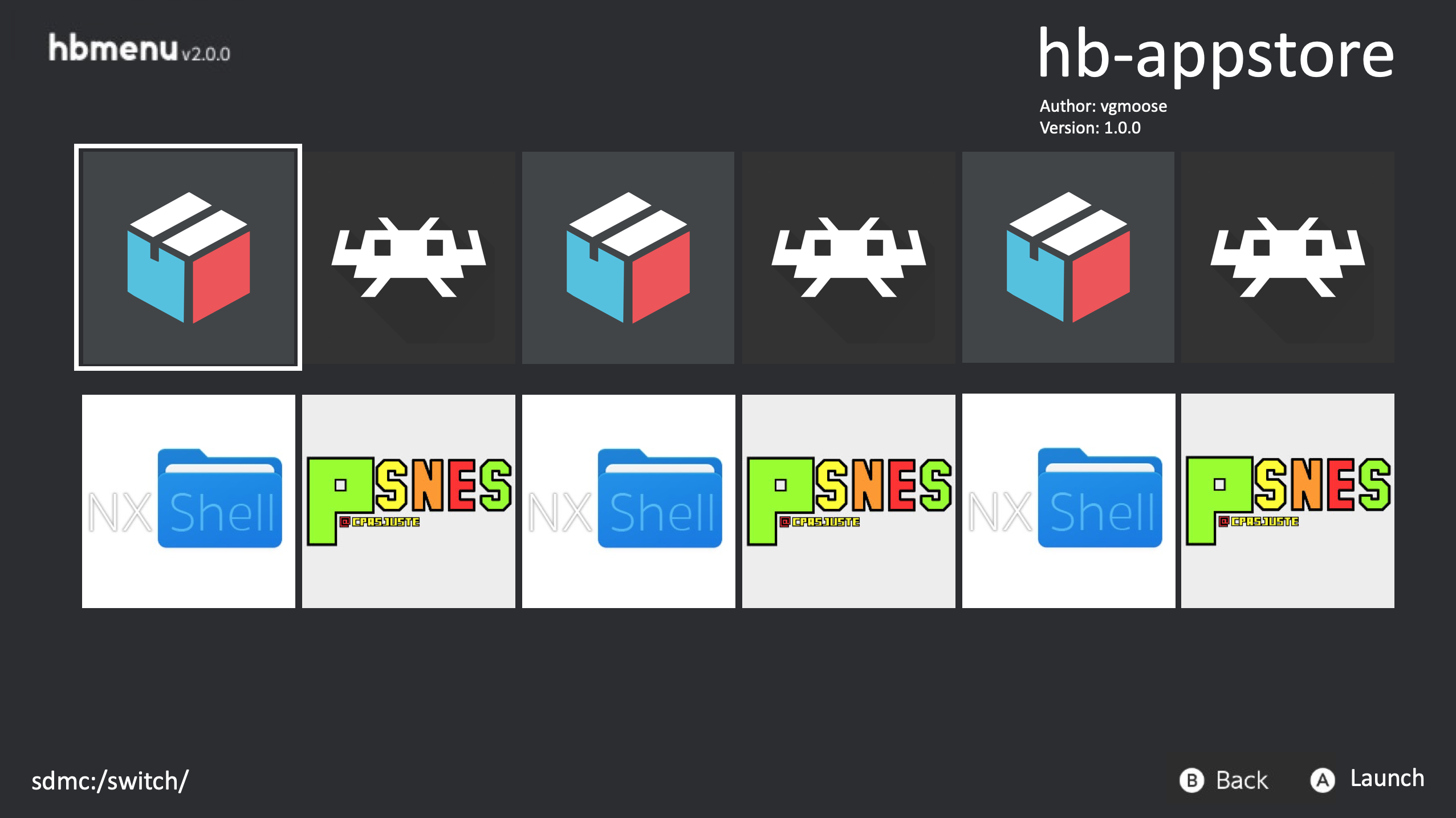 [UI Feature Request] hbmenu redesign, make menu entries larger, less blank spaces · Issue #66 ...