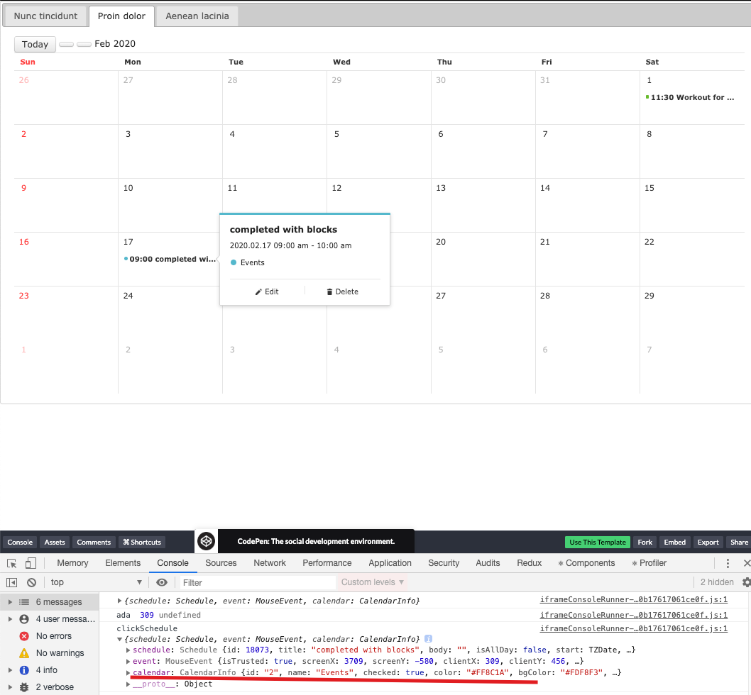 How to show calendarInfo data on calendar schedules · Issue #512 · nhn ...