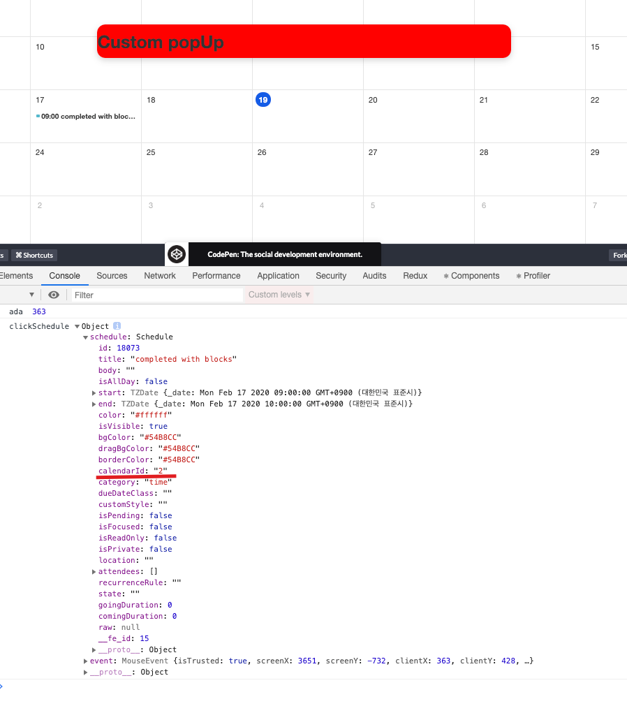 How to show calendarInfo data on calendar schedules · Issue #512 · nhn ...