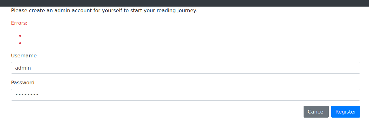 Problems creating account, errors not displaying · Issue #143 ...