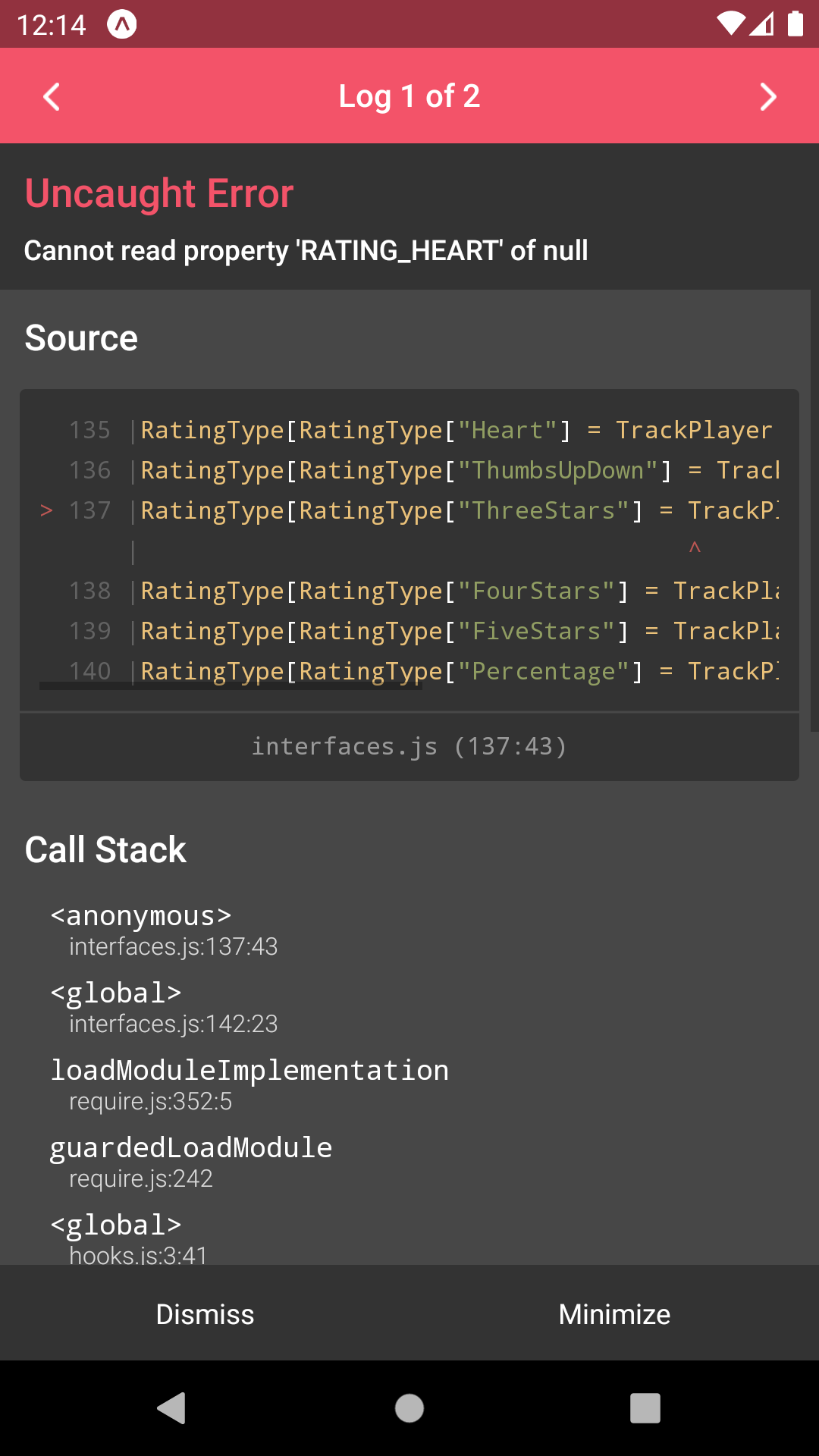 v2.0.0-rc13 - Android - Cannot read property 'RATING_HEART' of null · Issue #719 ...