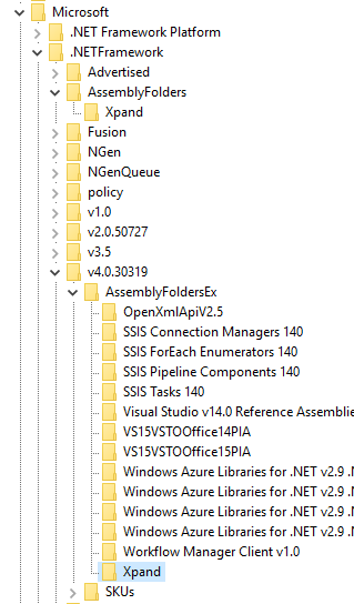 Path to Xpand.DLL in Registry · Issue #316 · eXpandFramework/eXpand · GitHub