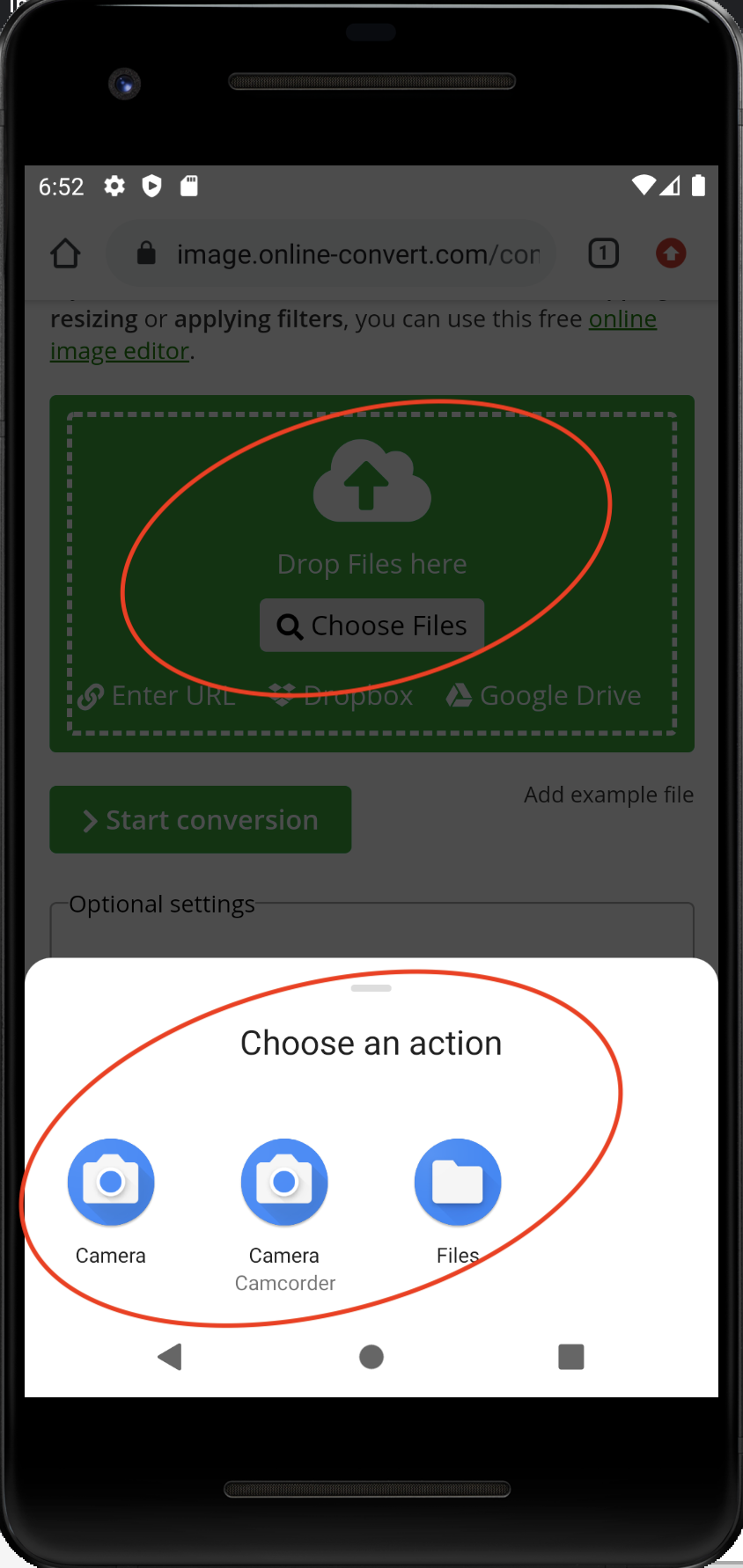Show multiple choice to pick file · Issue #950 · pichillilorenzo/flutter_inappwebview · GitHub