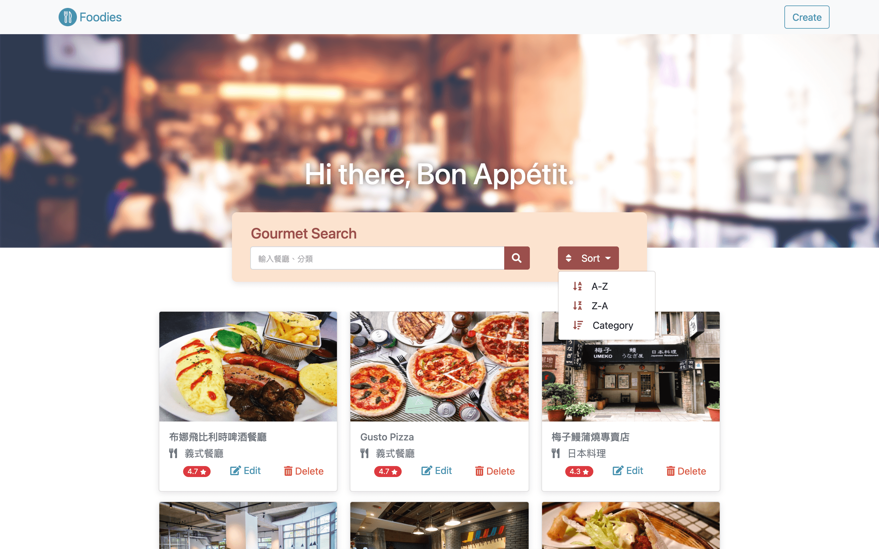 GitHub - ricwidjaya/restaurant_list: A restaurant list create using ...