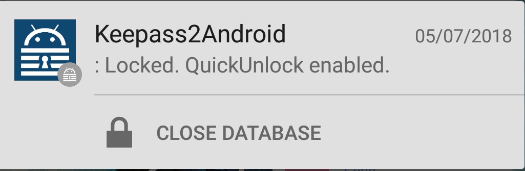 Initial colon in locked notification · Issue #446 · PhilippC/keepass2android · GitHub