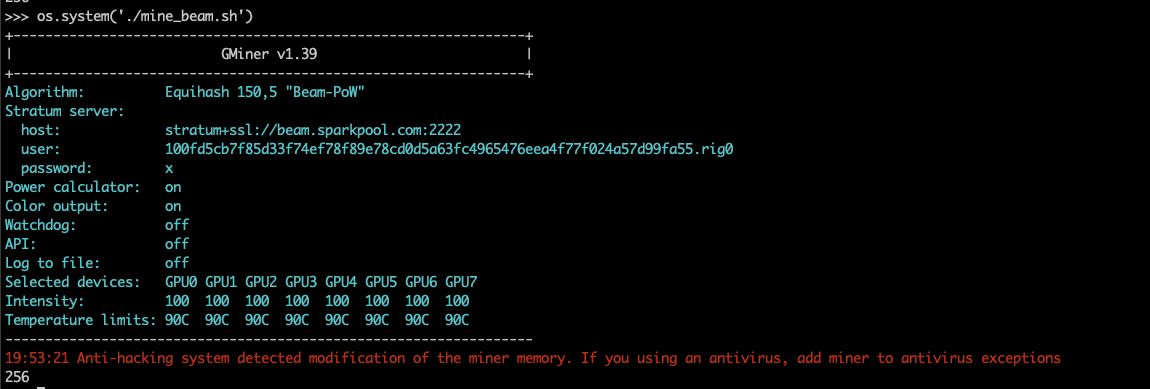 Cannot run by python shell. · Issue #12 · develsoftware/GMinerRelease · GitHub
