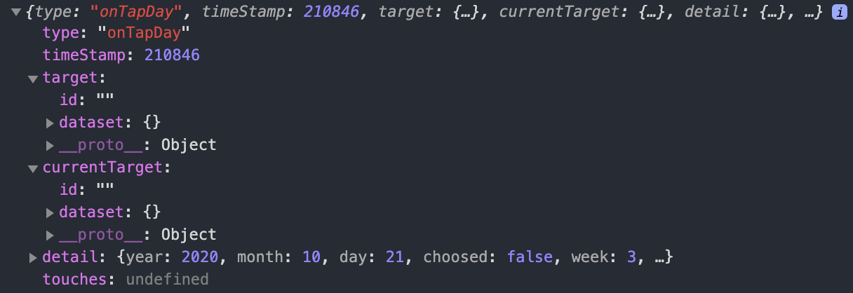 afterTapDay里e.target显示为空? · Issue #387 · treadpit/wx_calendar · GitHub