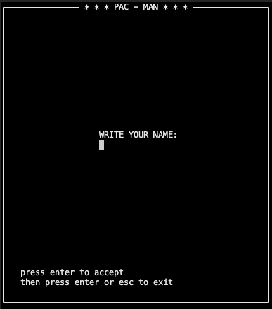 GitHub - weronikaramus/pacman: A simple terminal game written in C ...