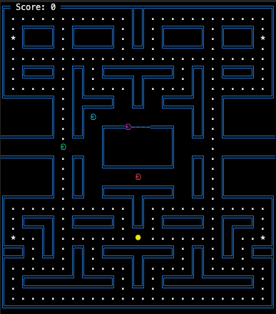 GitHub - weronikaramus/pacman: A simple terminal game written in C ...