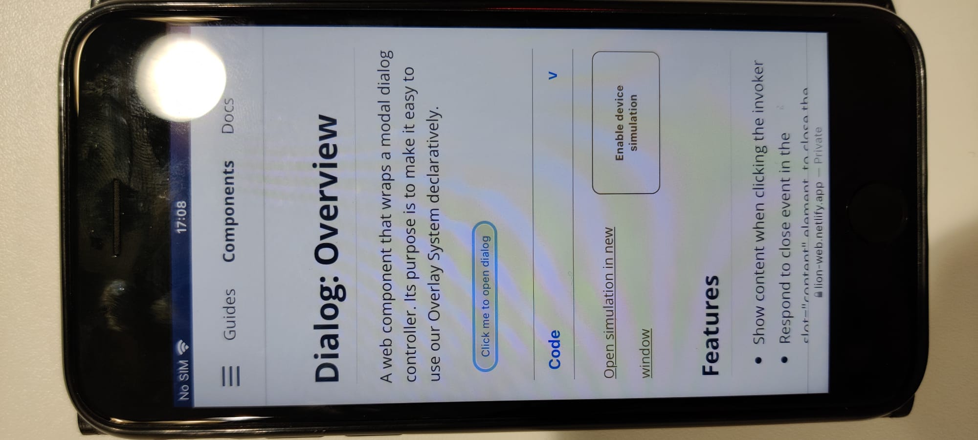 iOS 15 lion-dialogs: Hidden URL bar turns into a black bar · Issue #1505 · ing-bank/lion · GitHub