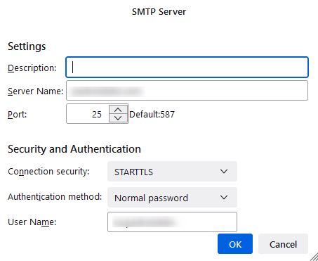 Outgoing Messages: Error: SMTP connection failure: SMTP failed to connect: io: timed out: timed ...