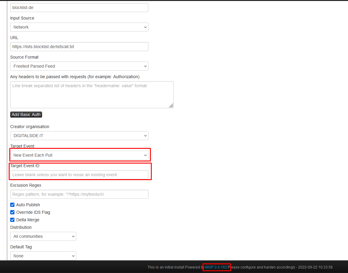 Support: · Issue #8605 · MISP/MISP · GitHub
