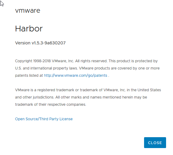 Unknown error has occured - Error Message · Issue #5975 · goharbor/harbor · GitHub