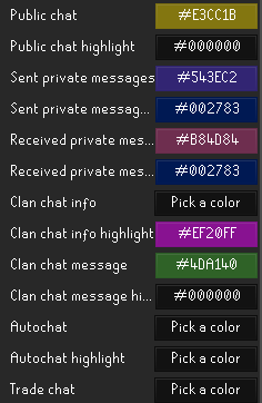 Chat recolour not working · Issue #5423 · runelite/runelite · GitHub