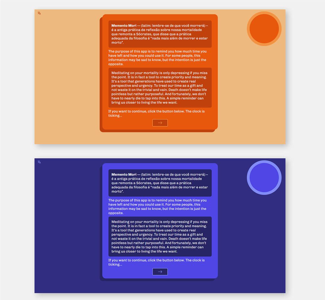 GitHub - lpepinelli/memento-mori: Remember that you will die