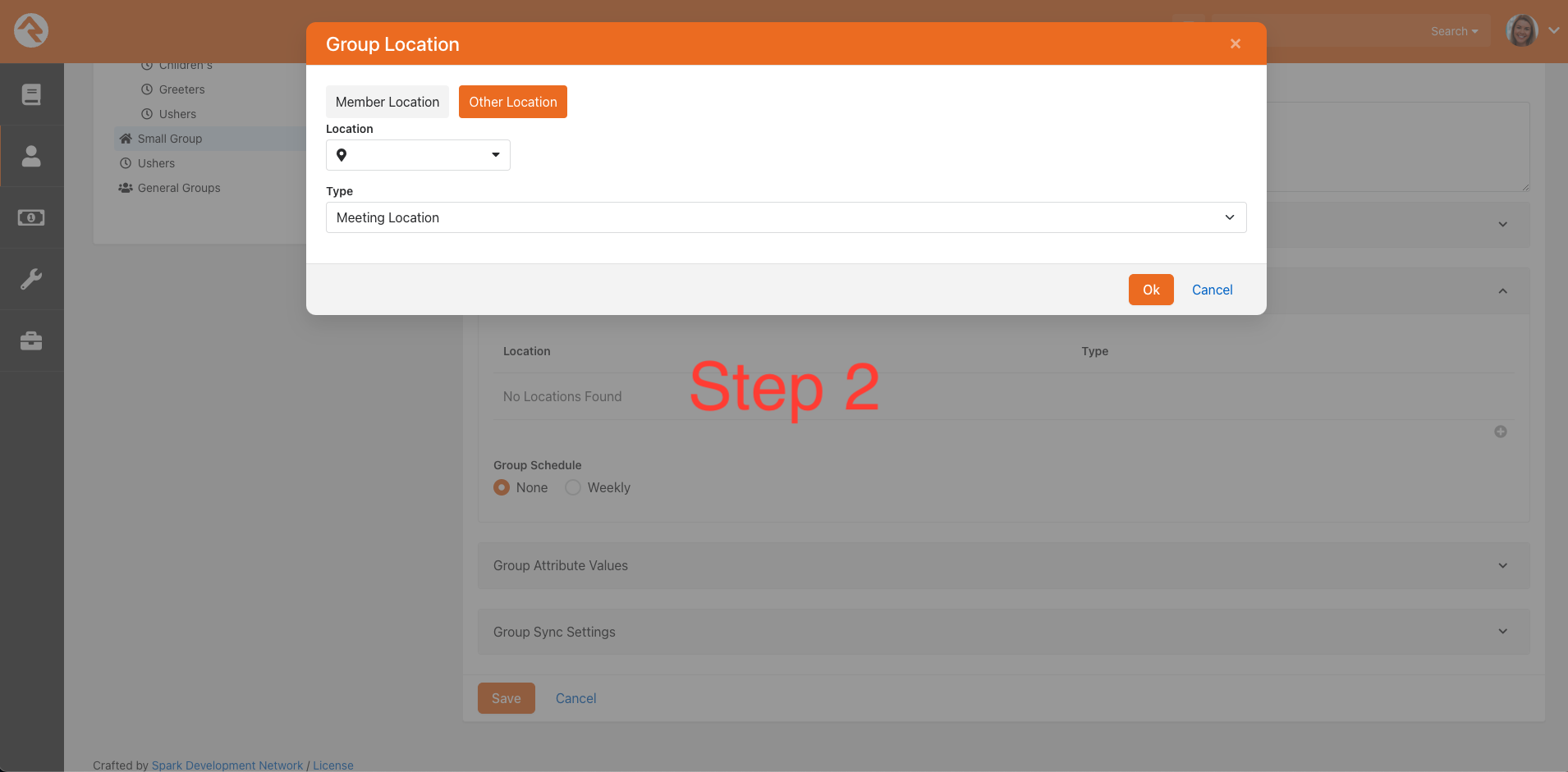 Meeting Detail Location Point Can T Be Selected Saved · Issue 5256 · Sparkdevnetwork Rock · Github