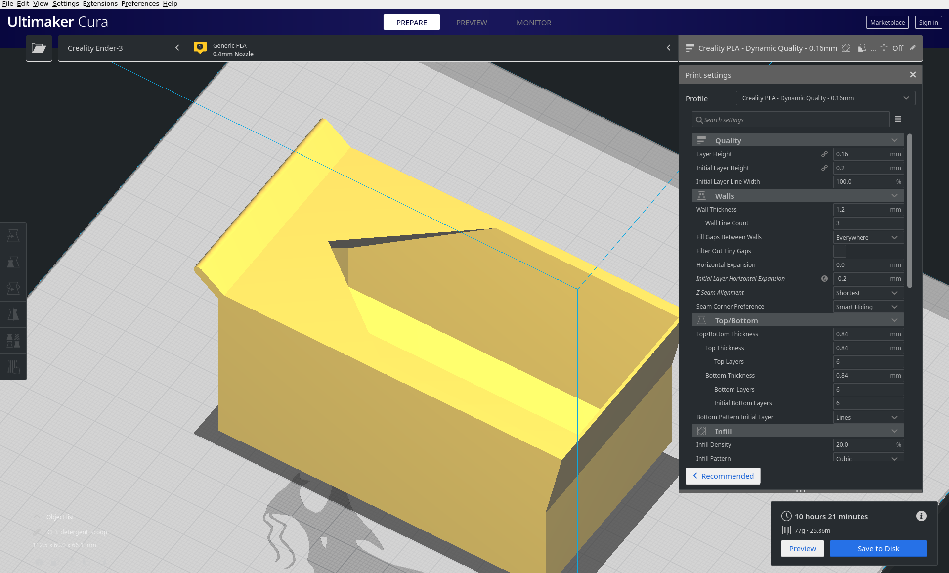 Strange Shapes Appear In Sliced Model On Certain Layer Heights · Issue 10158 · Ultimakercura 