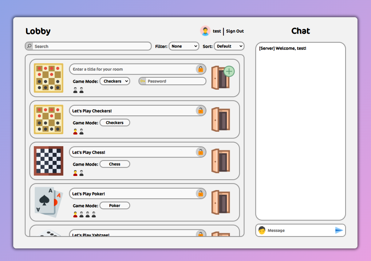 GitHub - zhuperman/decks-and-dices: A collection of tabletop games created by Johnson Zhu