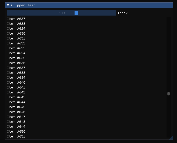 ImGuiListClipper.ForceDisplayRangeByIndices() documentation slightly misleading. · Issue #6424 ...