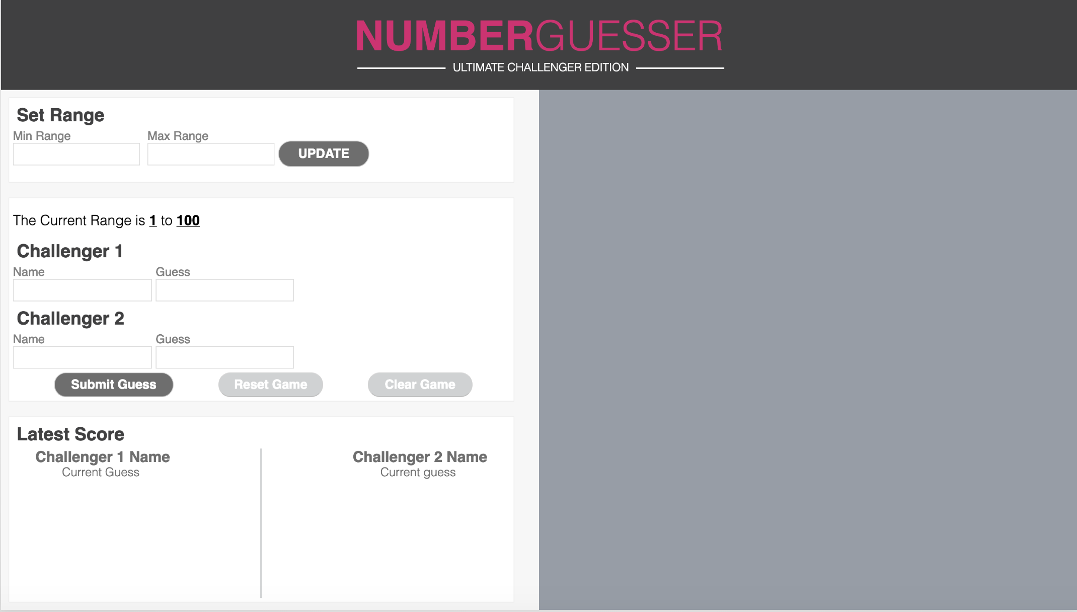 GitHub - colbyallen012/number-guesser: Pair project, number guesser.