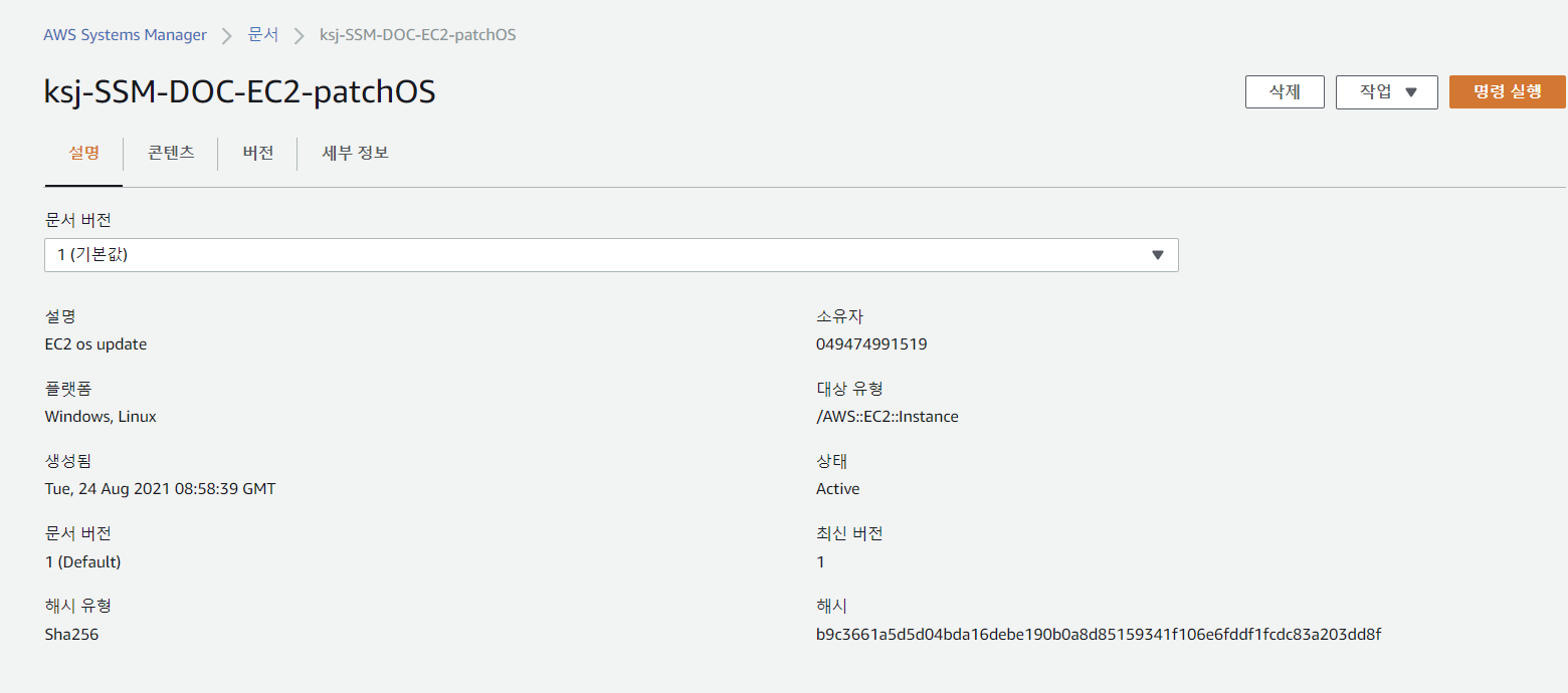 GitHub - Kwon-Sung-joon/AWS-EC2-SSM-Doc-for-OS-Update
