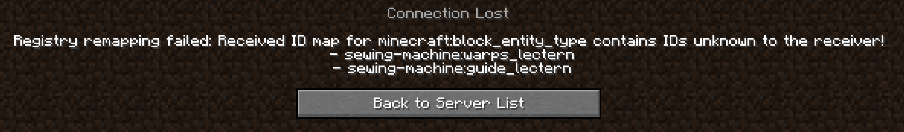 Registry Remapping Issue · Issue #54 · GStefanowich/MC-Server-Protection · GitHub