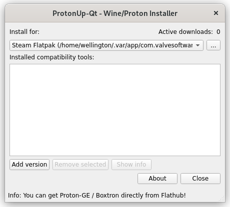 No Wayland window decoration on GNOME (QGnomePlatform) · Issue #78 · DavidoTek/ProtonUp-Qt · GitHub