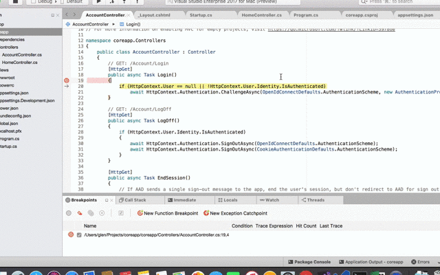 Azure Active Directory On Net Core On A Mac · Issue 22742 · Dotnetruntime · Github