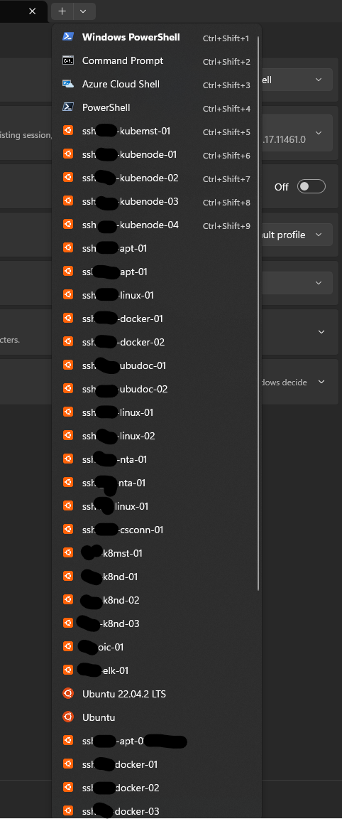 Ability to group profiles · Issue #15721 · microsoft/terminal · GitHub