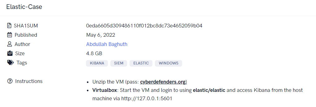 GitHub - Abdibimantara/IncidentResponse--ElasticCase