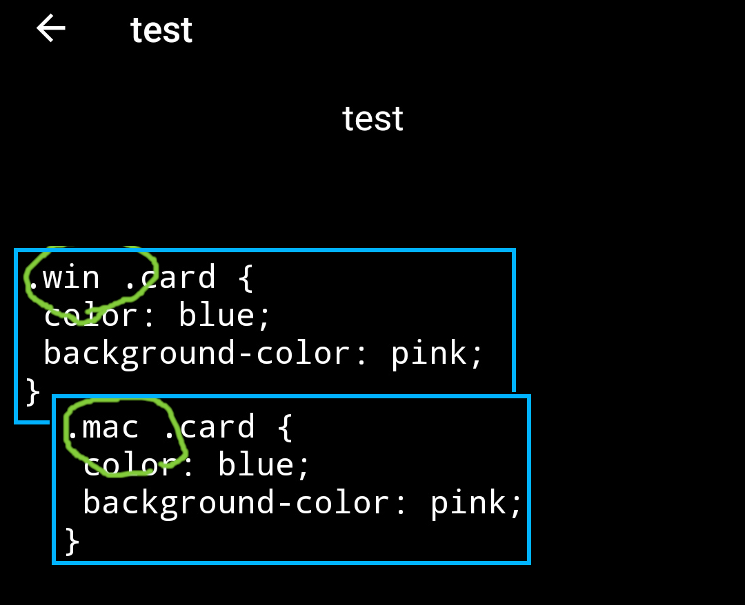 [Bug] CSS written for Linux desktop also applies to Ankidroid (android). · Issue #11272 ...