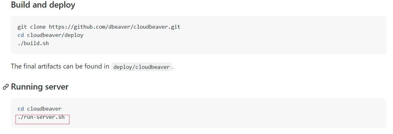 When Build and deploy · Issue #1150 · dbeaver/cloudbeaver · GitHub