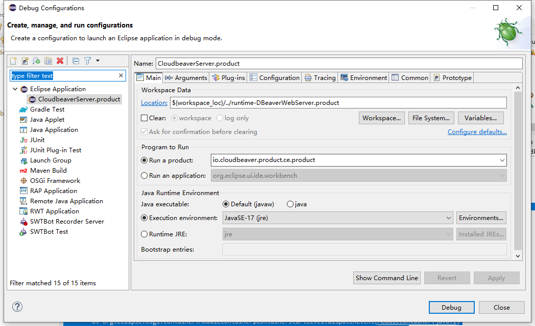 Run In Eclipse Fail · Issue 1777 · Dbeaver Cloudbeaver · Github