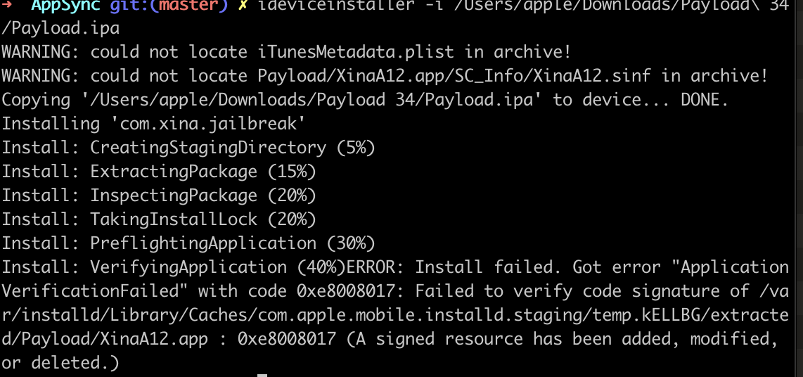 could you support the Xina A15 iOS 15 jailbreak? · Issue #131 · akemin-dayo/AppSync · GitHub