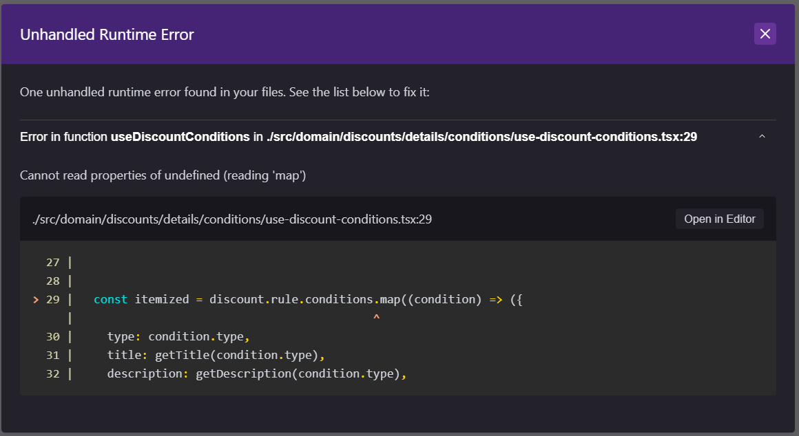 Can not edit discount created without conditions · Issue #598 ...
