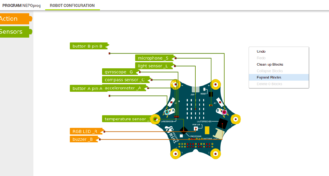 Names issued by blockly (for internal/inbuilt sensors) are accessible/editable · Issue #1165 ...