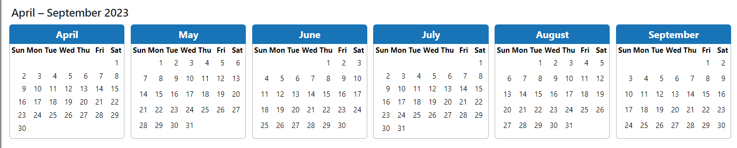 Display month and year in calendar header · Issue #7310 · fullcalendar/fullcalendar · GitHub