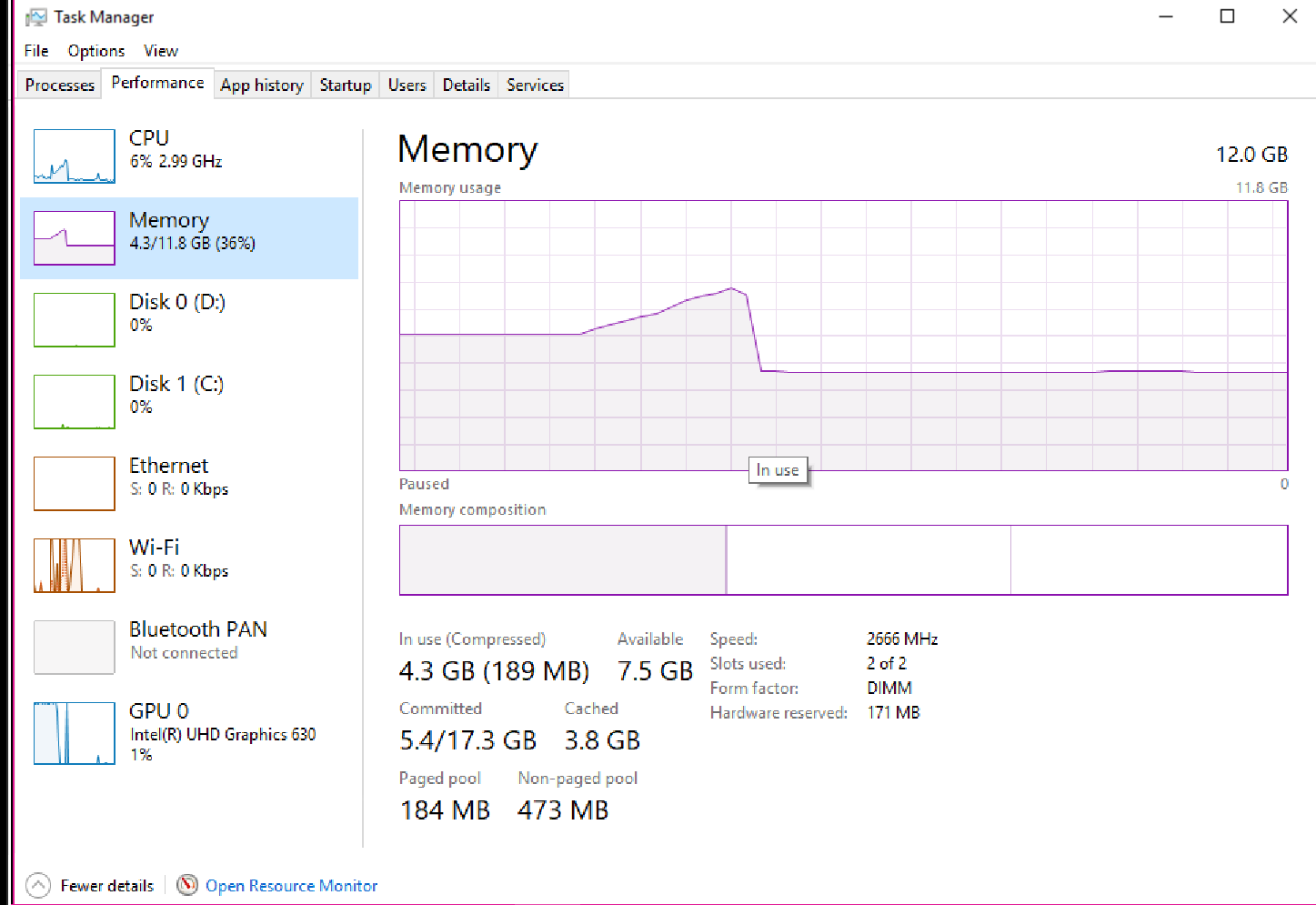 Intelr Hd Graphics 630 Crashes While Connecting To Server · Issue 0800