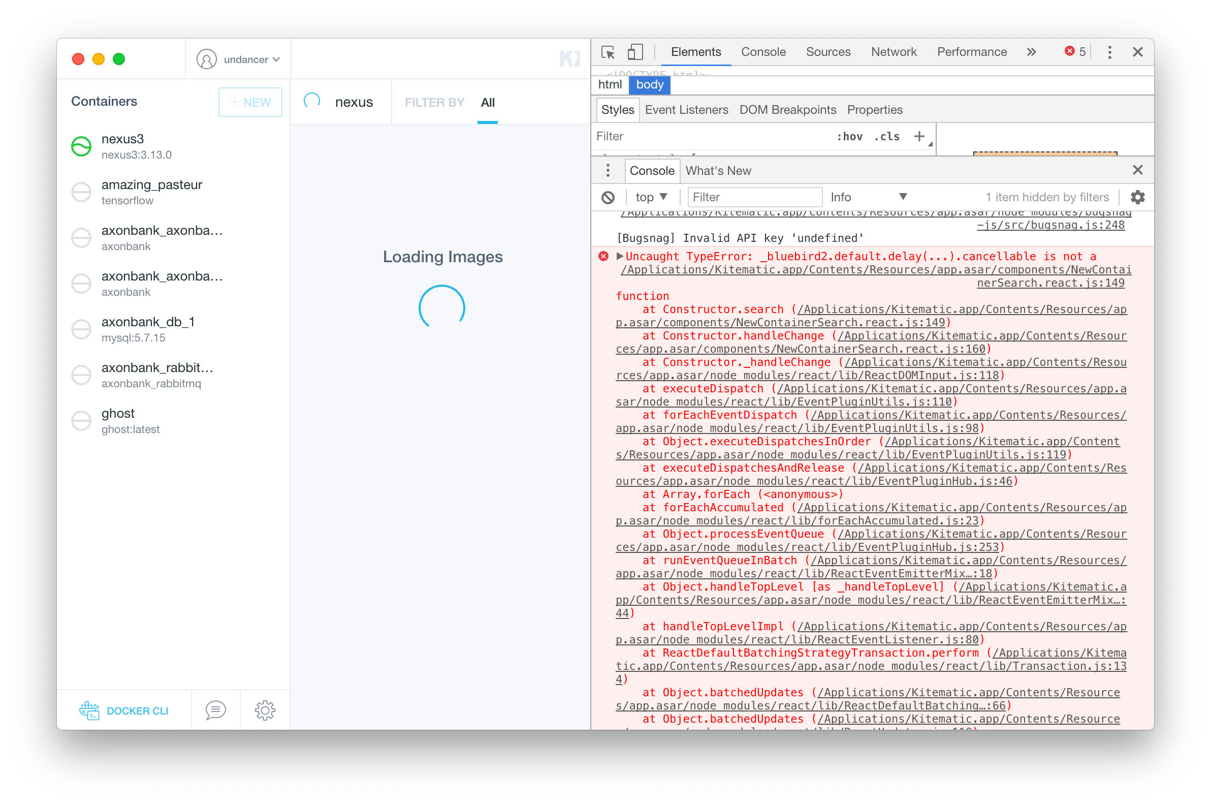 Kitematic cannot use Docker for Mac as backend · Issue #4327 · docker/kitematic · GitHub