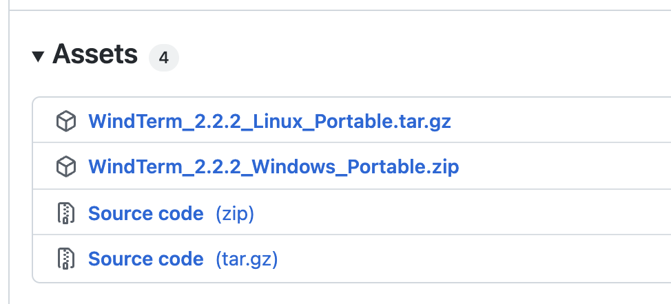 怎么找不到macos的安装包呀 · Issue #372 · kingToolbox/WindTerm · GitHub