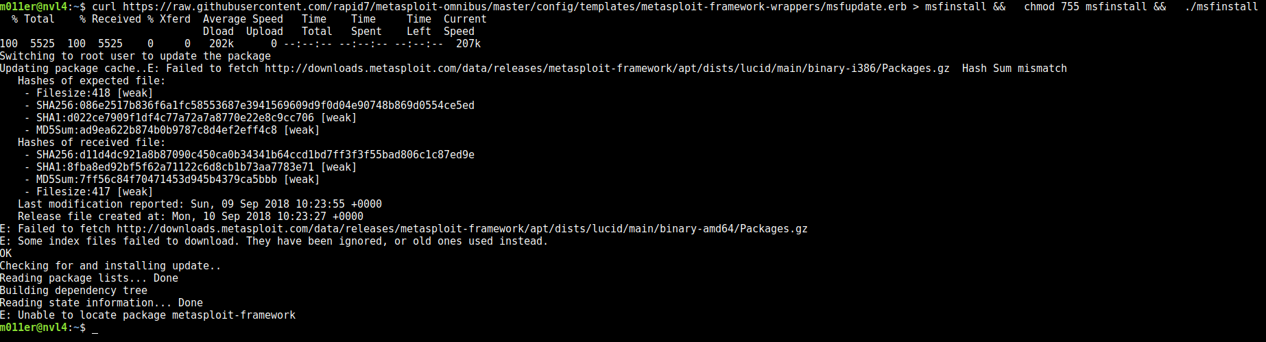 E: some index files could not be downloaded: they will be ignored or ...