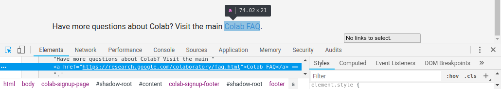 “No links to select” on some pages · Issue #3484 · philc/vimium · GitHub