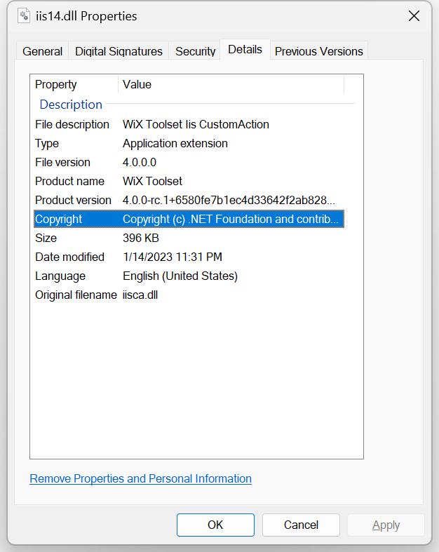Wix Extension Custom Actions not signed · Issue #7163 · wixtoolset/issues · GitHub